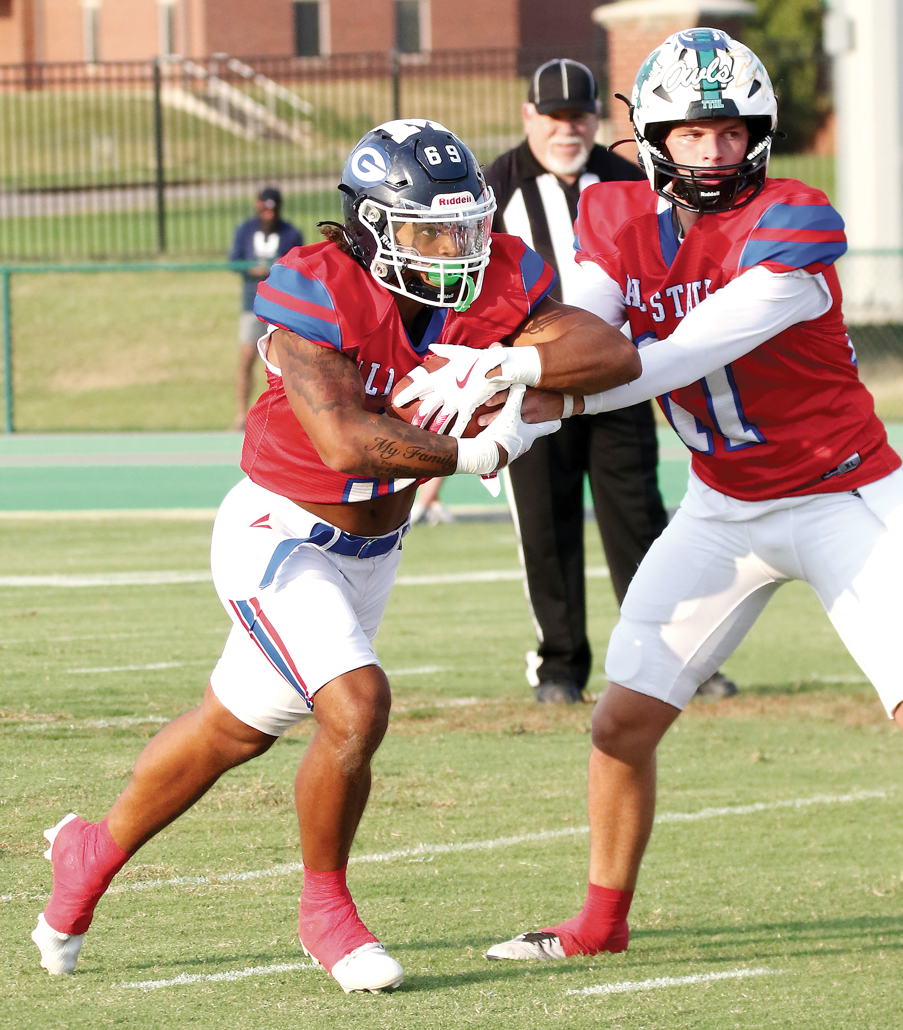 Nicholson scores TD in gridiron loss to East | El Reno Tribune