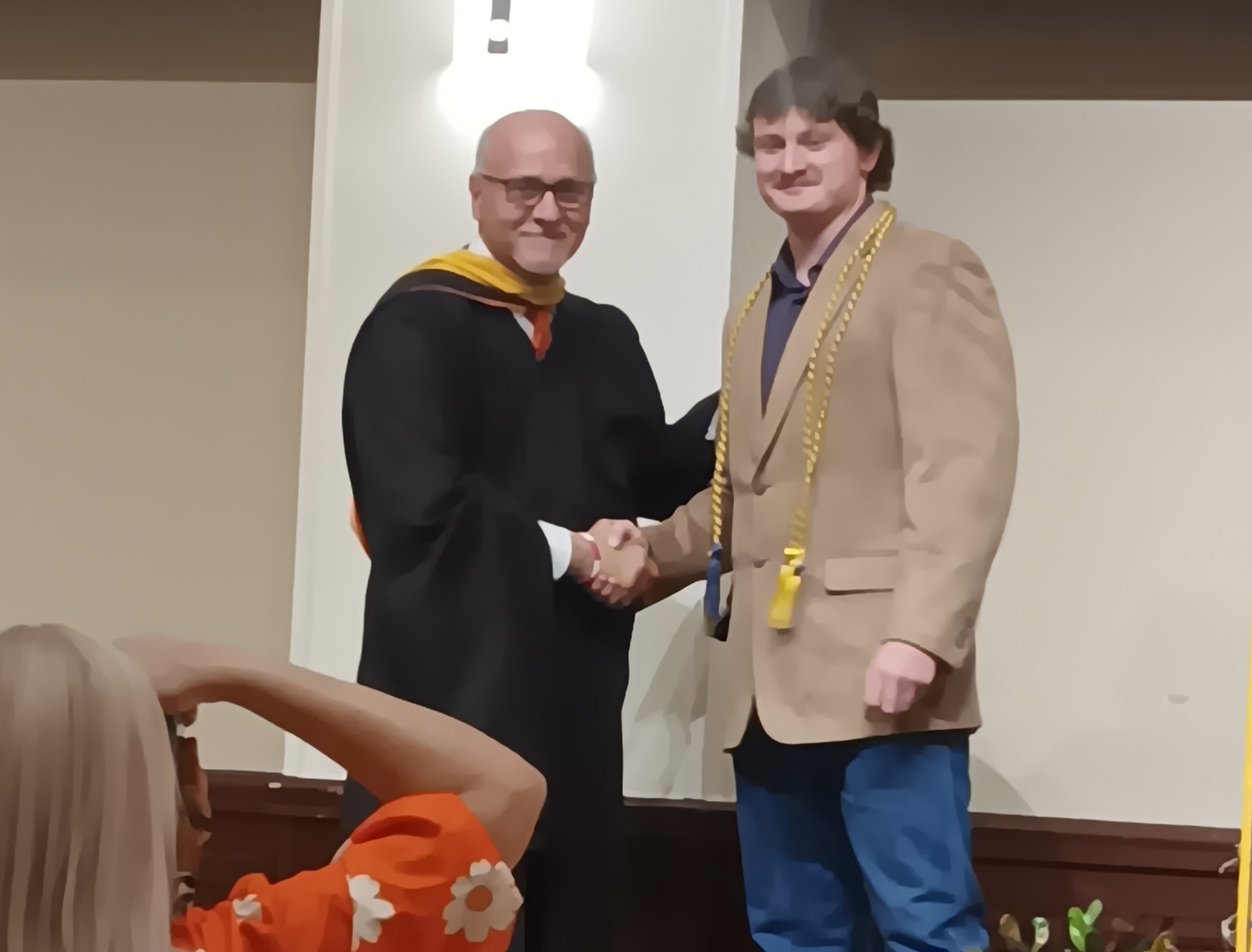 Hayden Hefner recently inducted into the Phi Kappa Phi Honor Society ...