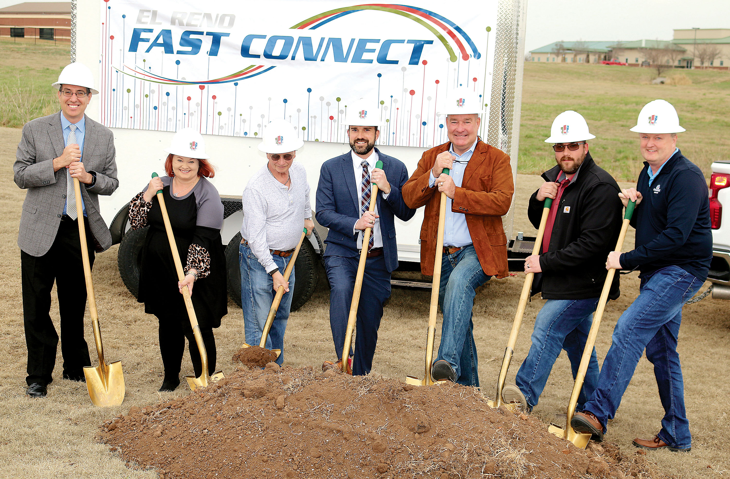 City breaks ground on El Reno Fast Connect Internet | El Reno Tribune