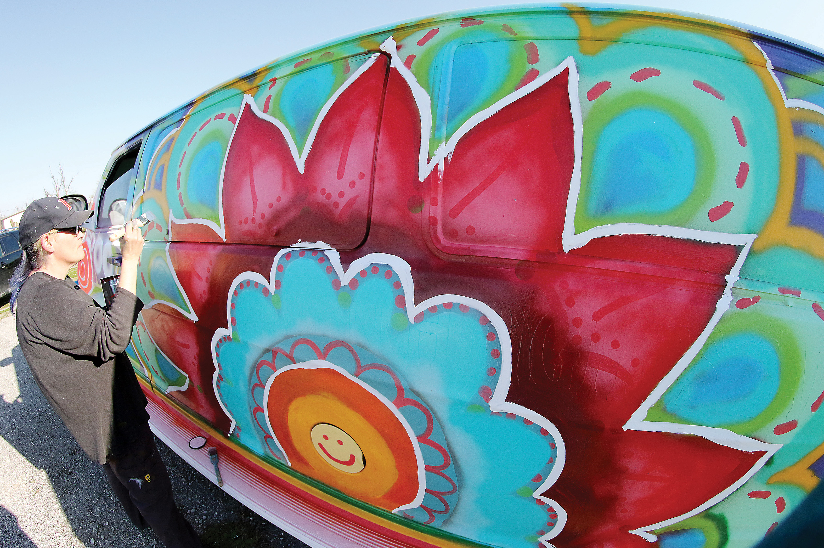 Flower power mural | El Reno Tribune